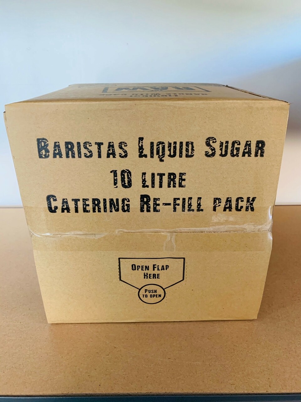 10L Baristas Liquid Sugar Bag In Box Catering Re-Fill Pack | The Raw