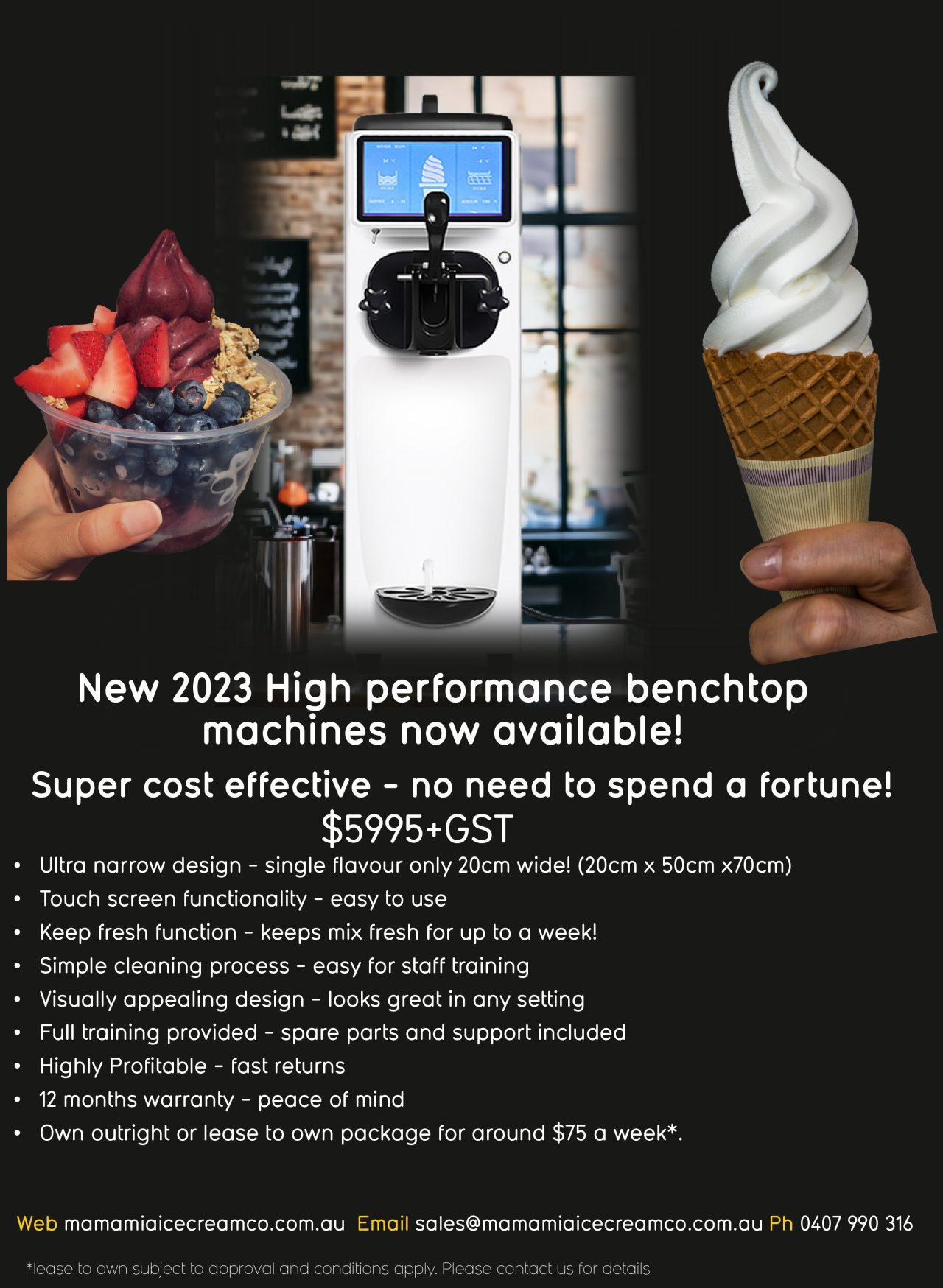 Soft Serve Machines | The Raw